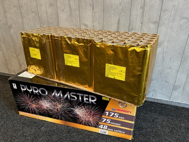 PYROMASTER koop je online bij Heron Fireworks